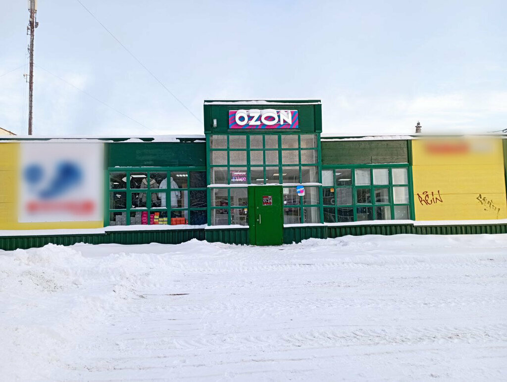 Teslimat noktası Ozon, Pikalevo, foto