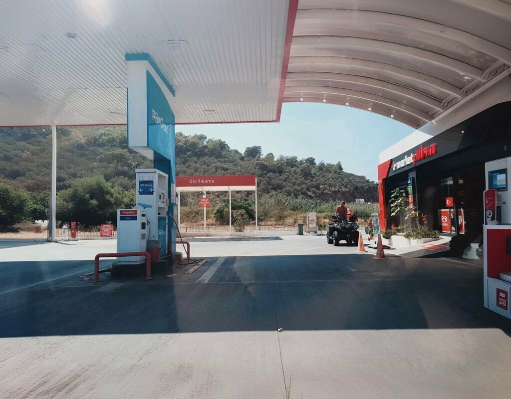 Benzin istasyonu Petrol Ofisi, Kaş, foto