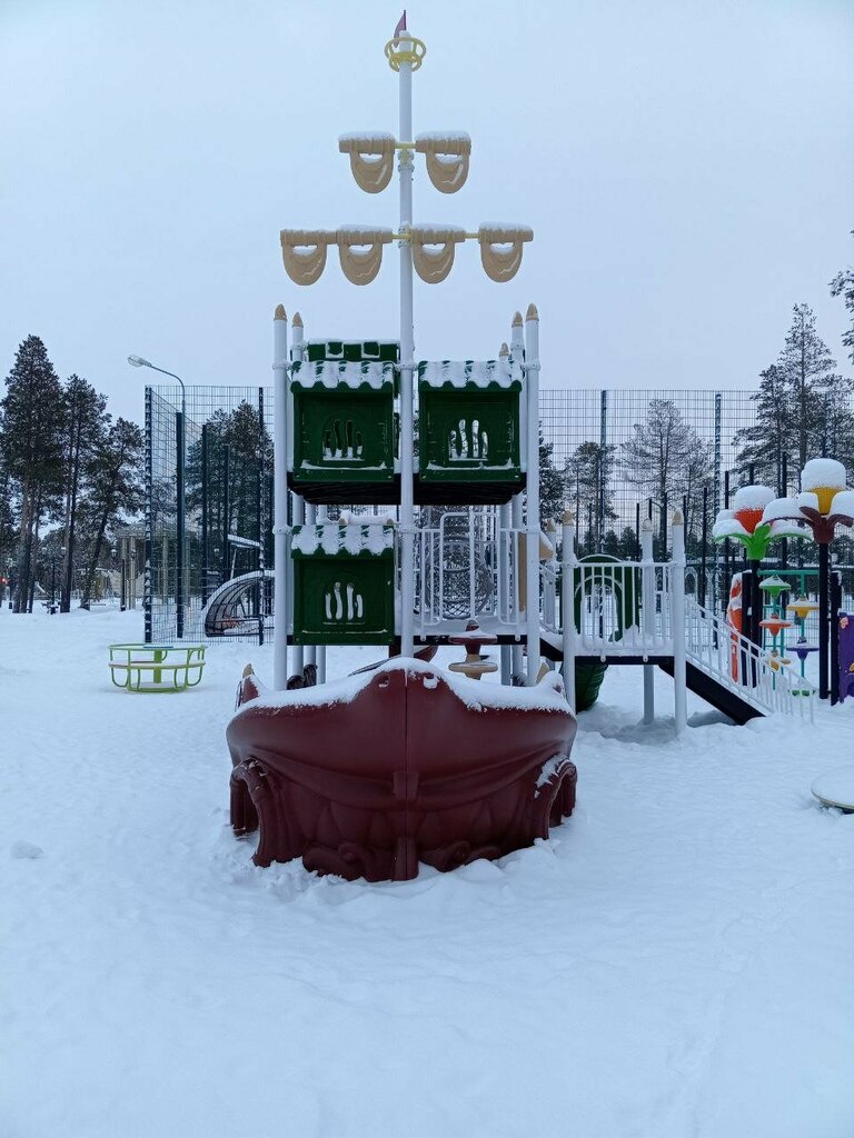 Oyun alanı Playground, Gubkinski, foto