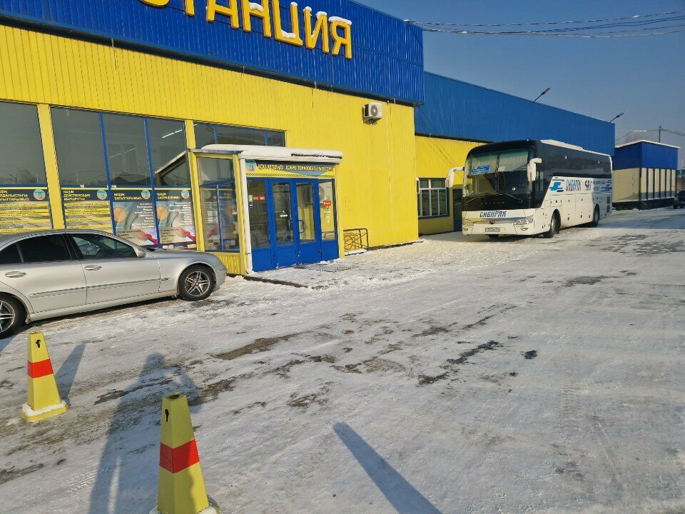Otogarlar Kazakhstan's First Electronic Bus Station, Öskemen (Ust‑Kamenogorsk), foto