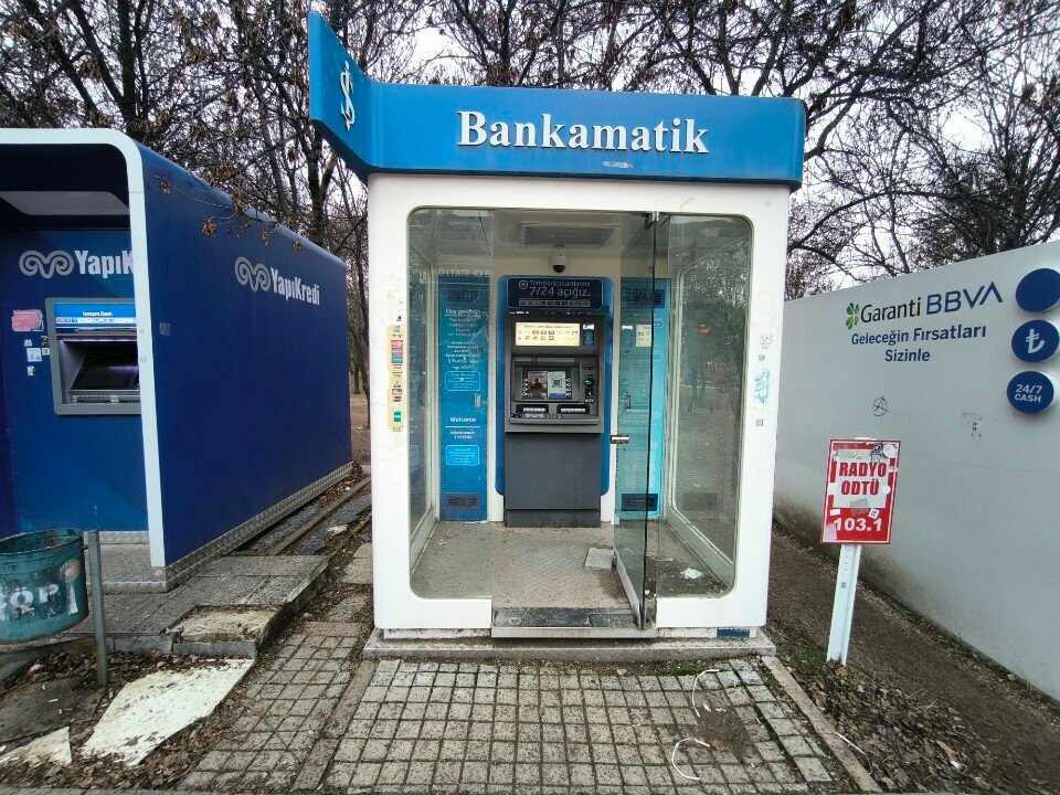 ATM'ler Türkiye İş Bankası Odtü Ankara Şubesi, Ankara, foto