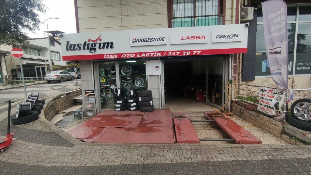Jant ve lastikçiler Özbek Oto Lastik, İstanbul, foto