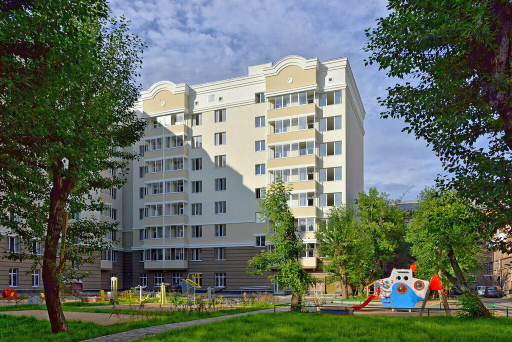 Konut blokları ZhK Pioner, Yekaterinburg, foto