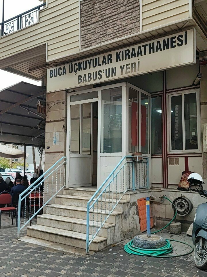 Kahve dükkanları Buca Üçkuyular Kıraathanesi Babuşun Yeri, İzmir, foto