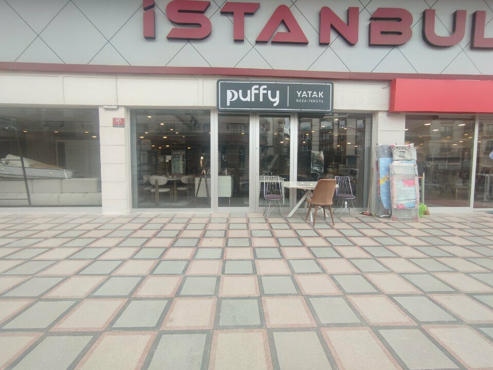 Yatak odası mobilyaları Puffy yatak baza-tekstil, Ankara, foto