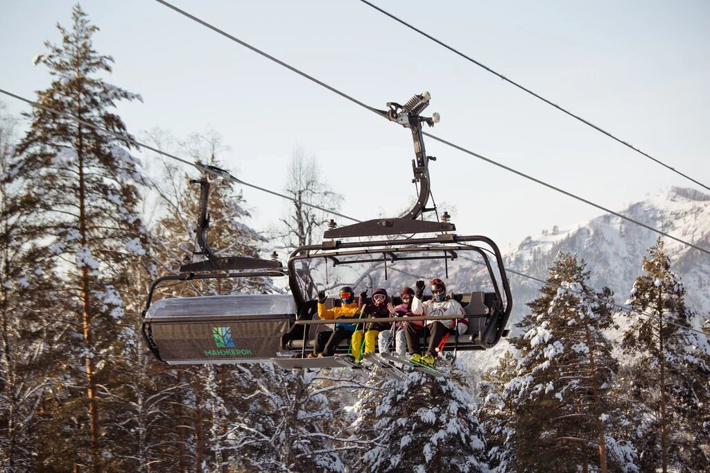 Füniküler Carousel, Altay Cumhuriyeti, foto