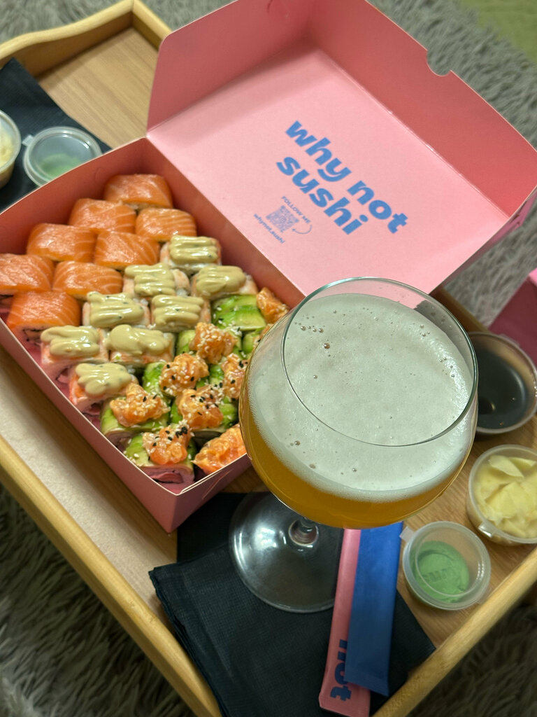 Restoran Why Not Sushi, Moskova, foto