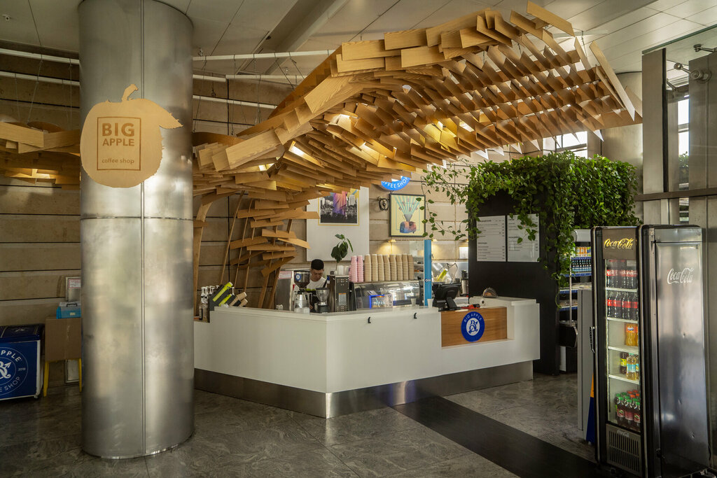 Kahve dükkanları Big Apple, Almatı, foto