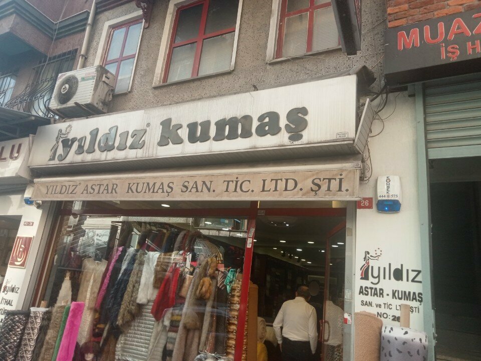 Kumaşçılar Yıldız Kumaş, İstanbul, foto