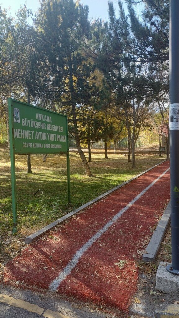 Park, sokak heykeli Ankara Büyükşehir Belediyesi Mehmet Aydın Yunt Parkı, Ankara, foto