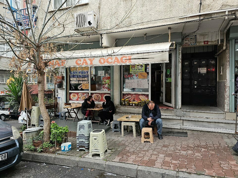 Kafe Esnaf, çay ocağı, İstanbul, foto