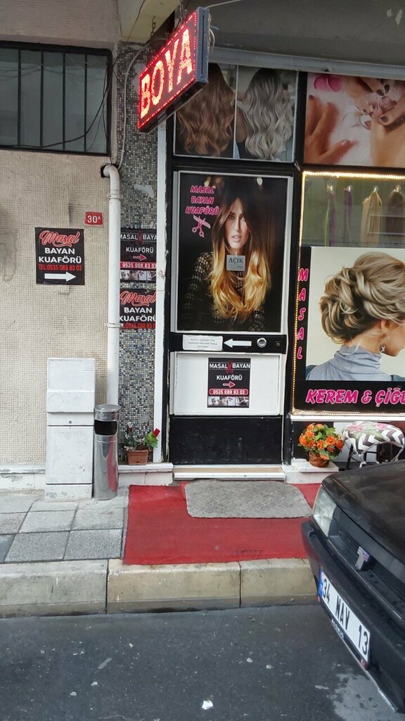 Kuaförler Masal Bayan Kuaförü, İstanbul, foto