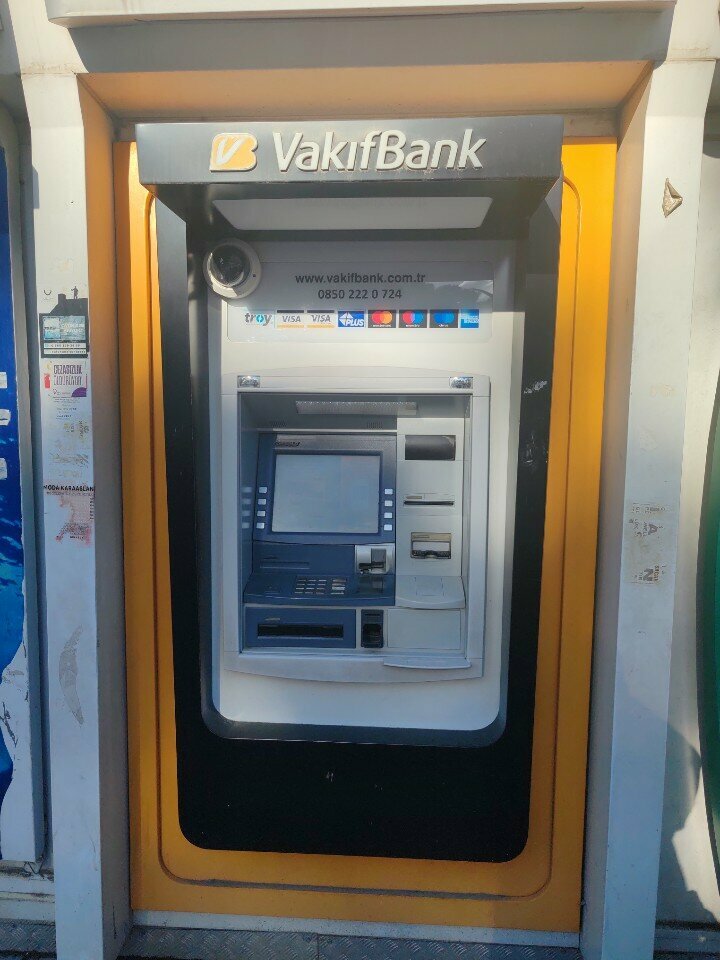 ATM'ler Vakıfbank ATM, İzmir, foto