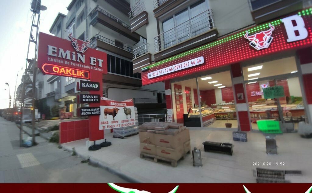 Kasap, şarküteri Emin Et, Ankara, foto