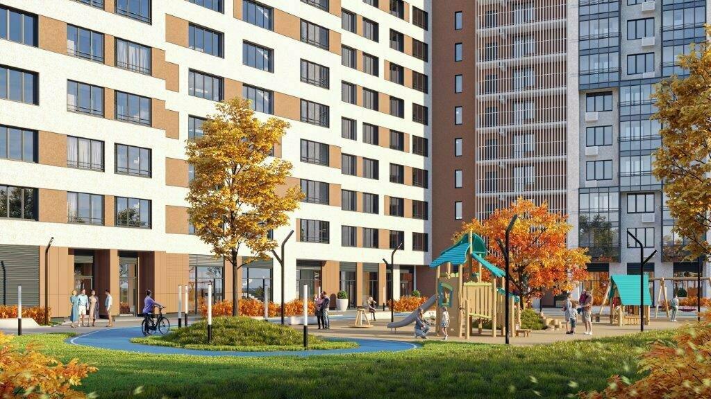 Konut blokları Дружный, Yekaterinburg, foto