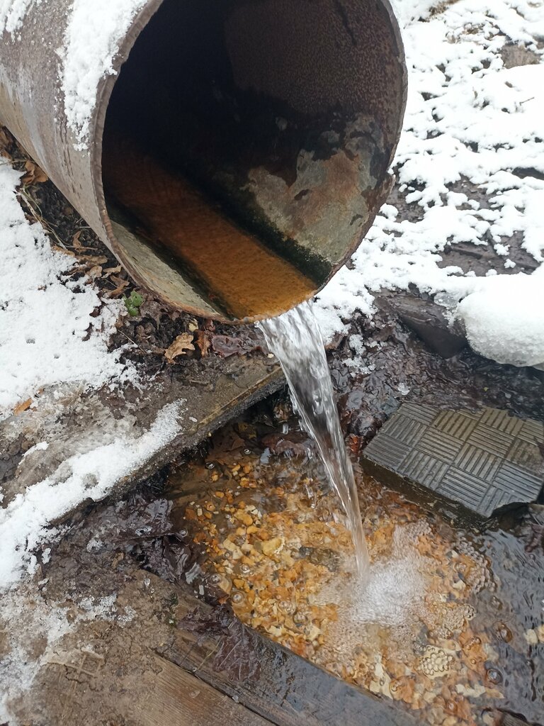 Pınar, çay Spring, stream, Vladimir, foto
