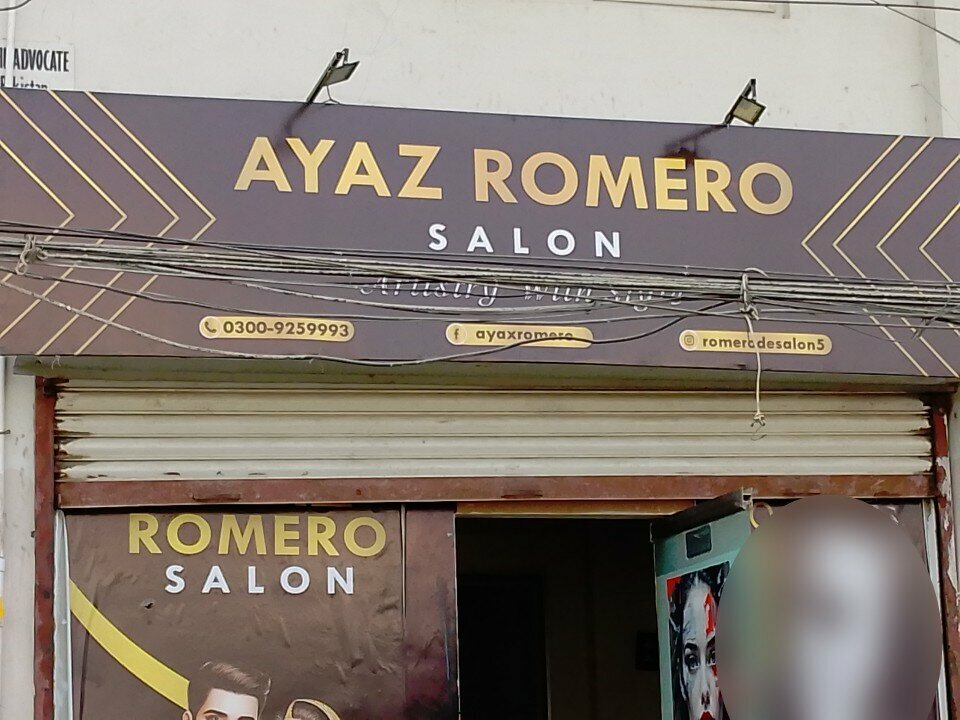 Güzellik salonu Ayaz Romero, Karaçi, foto