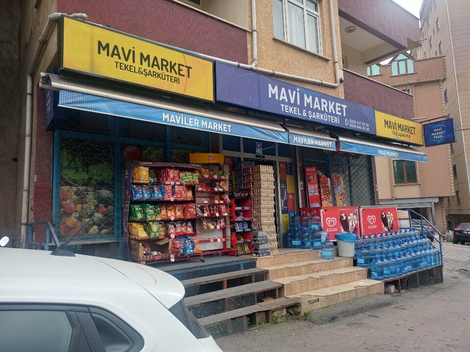 Market Mavi Market Tekel & Şarküteri, İstanbul, foto