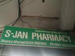 S-jan pharmacy (Gorden College Road No:B379, Naya Mohalla), eczaneler  Rawalpindi'den