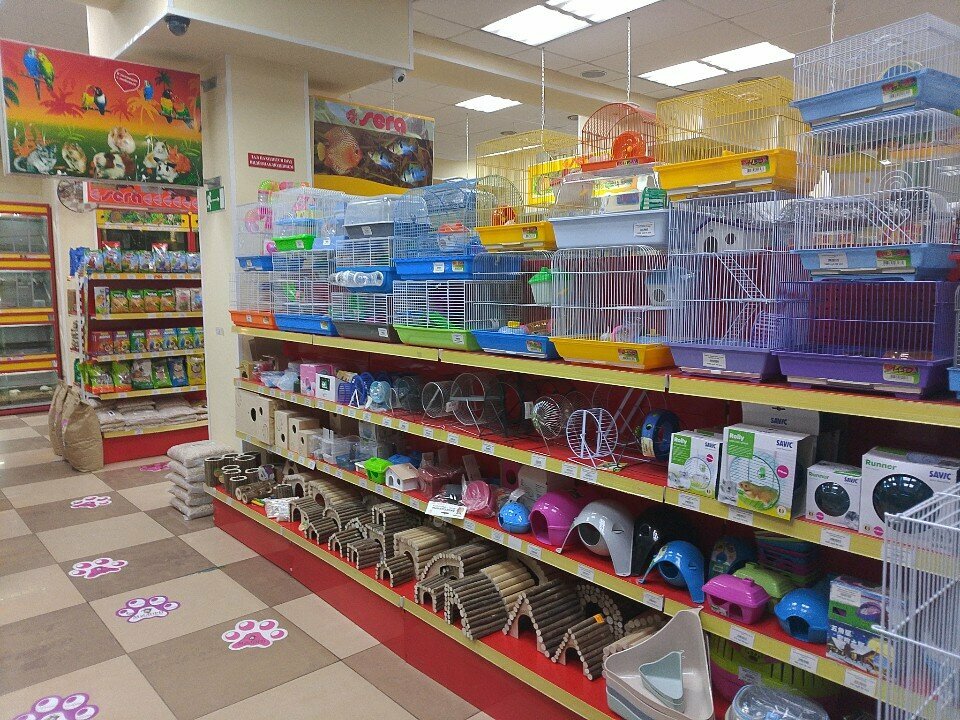 Petshop Pes i Kot magazin Zoovettsentr, Surgut, foto