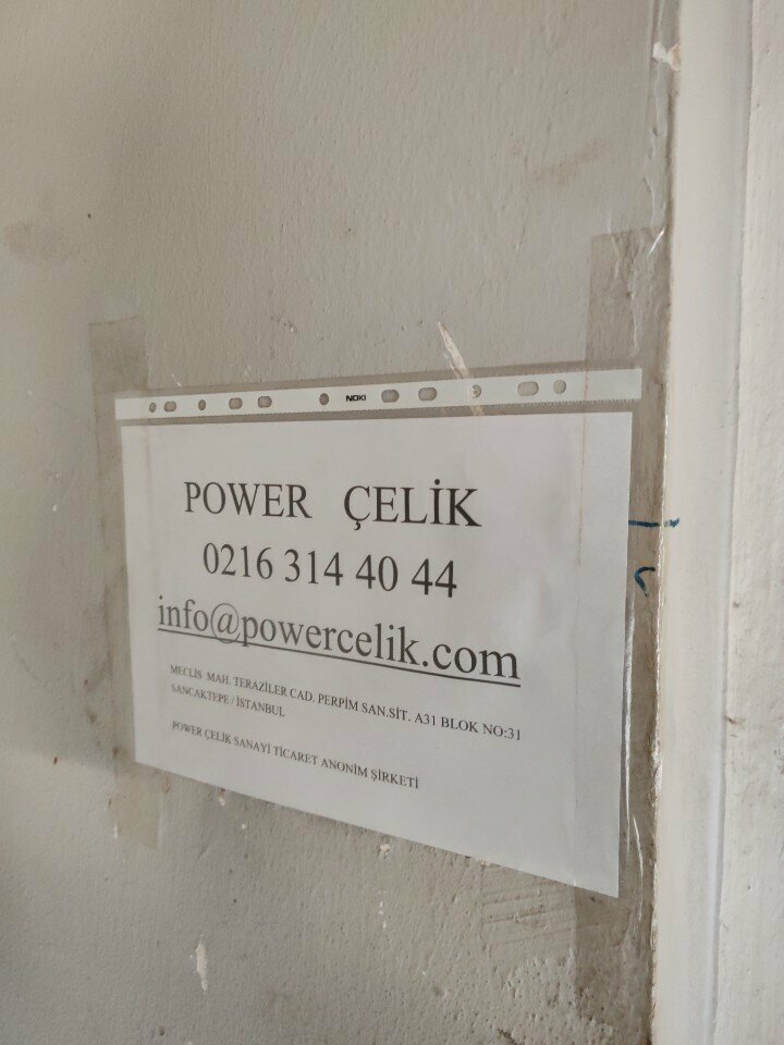Hadde metal üretim ve satışı Power Çelik, İstanbul, foto