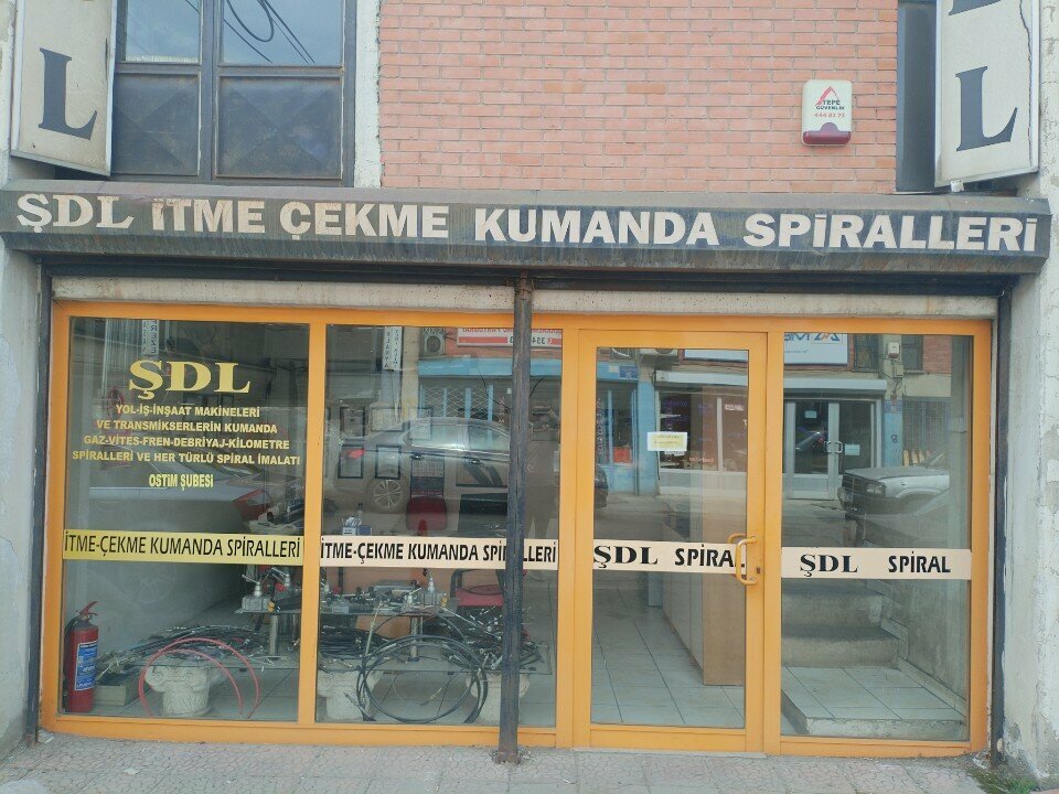 Sanayi kuruluşu Şdl İtme Çekme Kumanda Spiraller, Ankara, foto