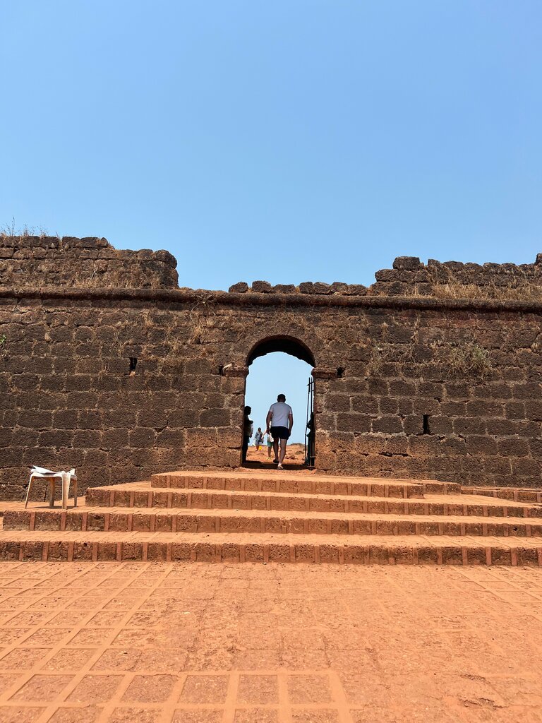 Turistik yerler Chapora Fort, Goa, foto
