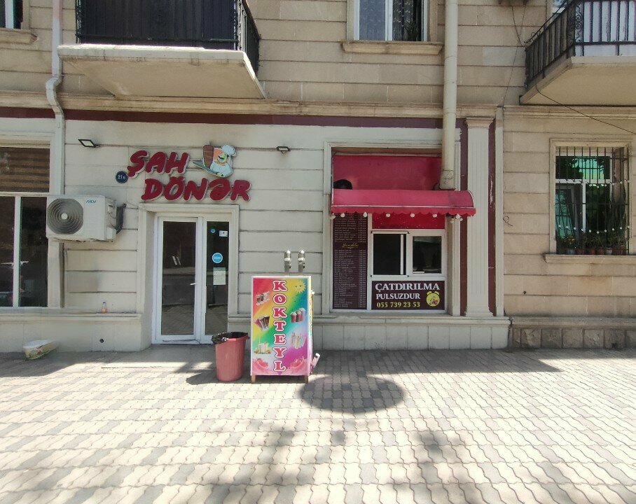 Fast food Şah Dönər, Gence, foto
