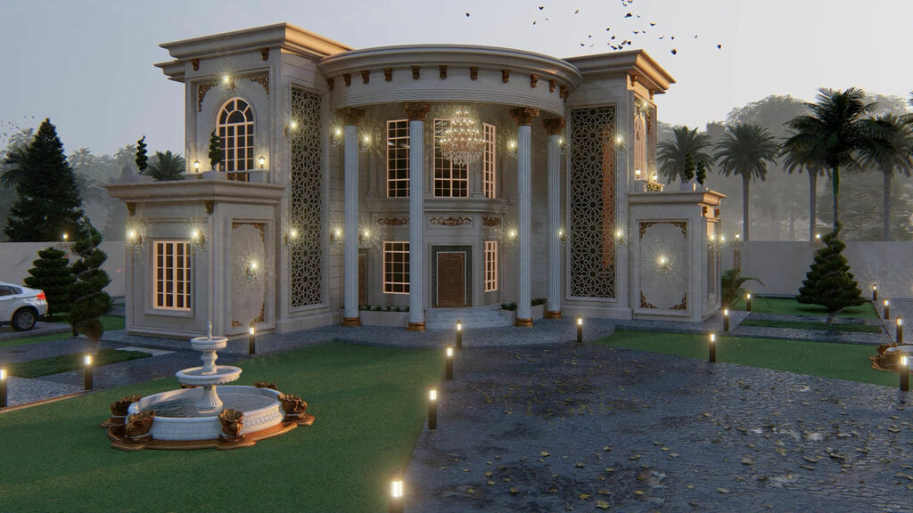 Yazlık ev inşaatı Bait Alomor Project Management, Dubai, foto