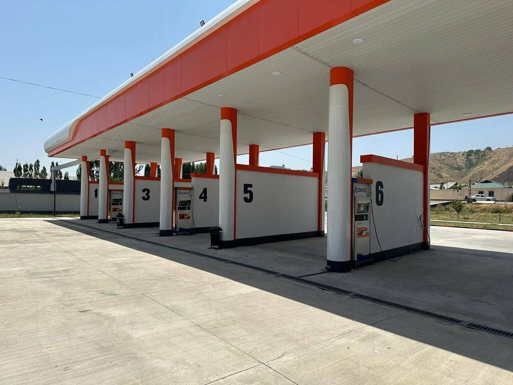 Otogaz dolum istasyonu Zavq Metan, Andican eyaleti, foto