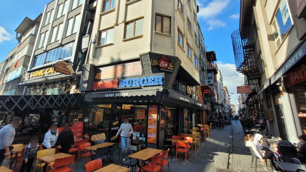 Fast food Harbi Burger, İstanbul, foto