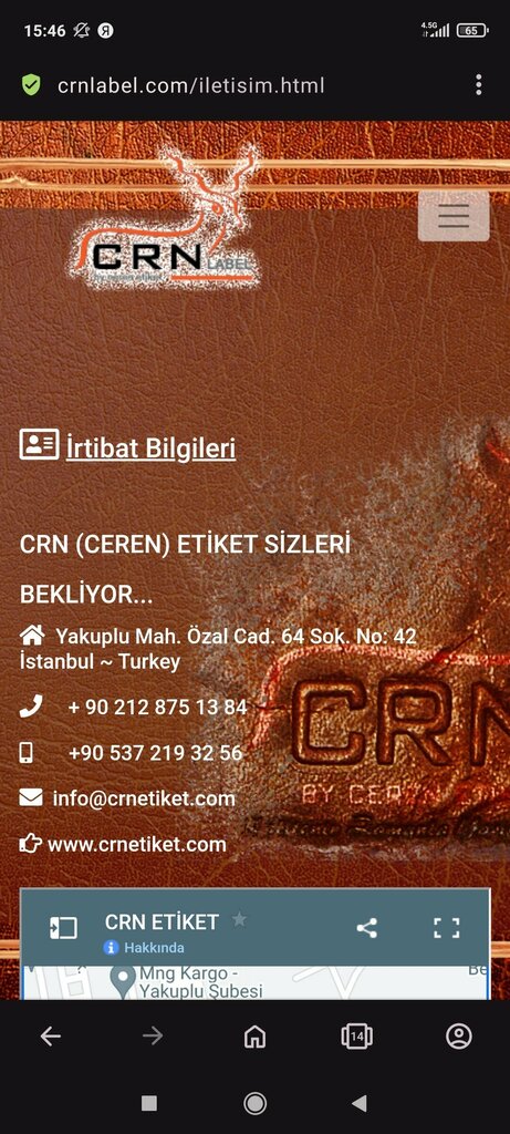 Baskı hizmetleri Crn Barkod Etiket Ambalaj, İstanbul, foto