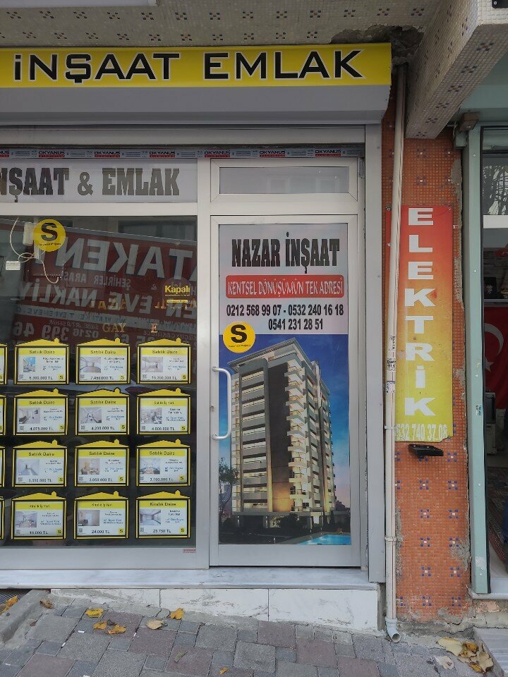 Emlak ofisi Nazar İnşaat ve Emlak, İstanbul, foto