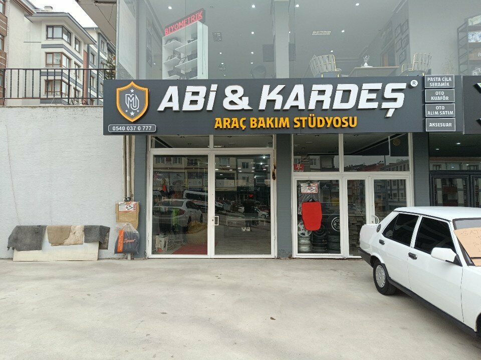 Oto aksesuarları Abi & Kardeş Araç Bakım Stüdyosu, Ankara, foto