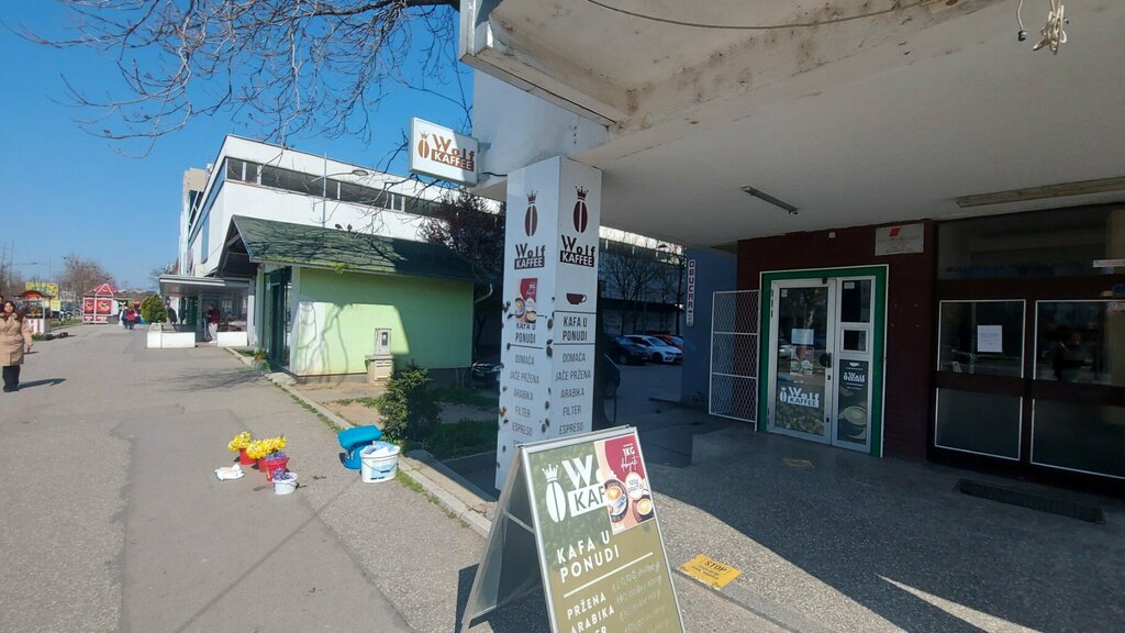 Kahve dükkanları Wolf kaffee, Novi Sad, foto