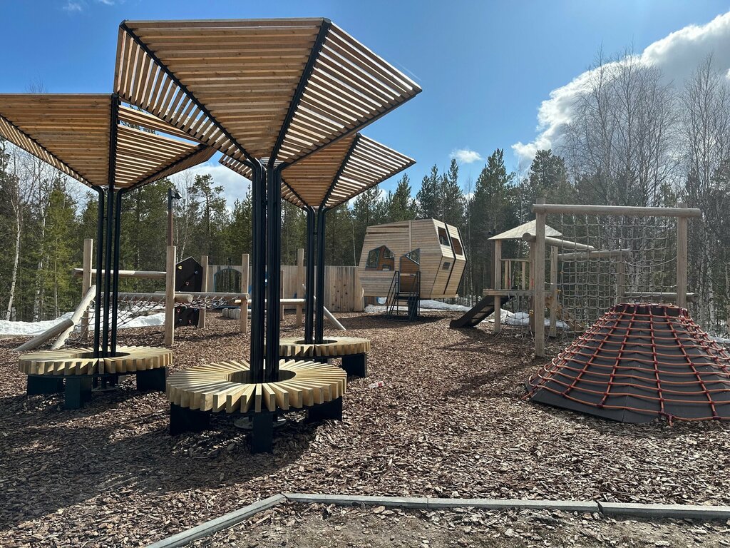 Oyun alanı Playground, Gubkinski, foto