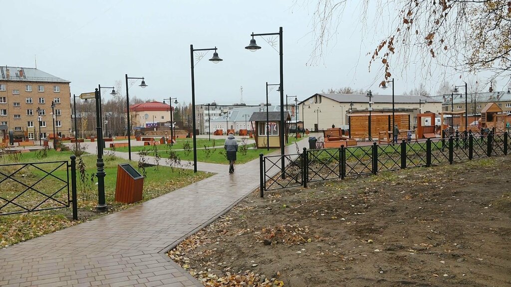 Kültür ve eğlence parkları парк Берёзовая роща, Sosnogorsk, foto