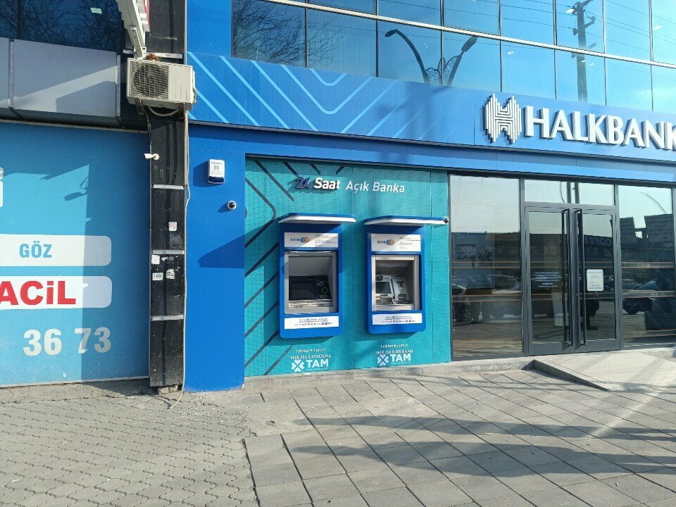 ATM'ler Halkbank, Ankara, foto