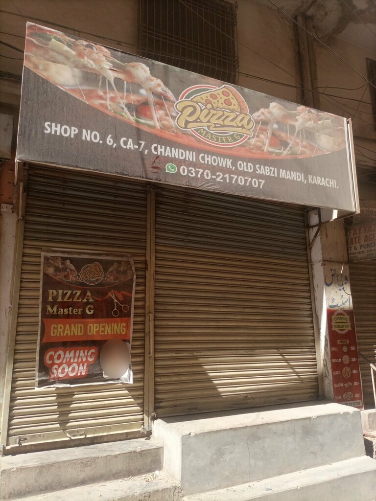 Fast food Pizza master g, Karaçi, foto