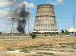 Cooling Tower (Astrakhan Region, Privolzhskiy District, territoriya Promuzel TETs-2), elektrik santrali  Astrahanskaya oblastından