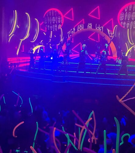 Gece kulüpleri Coco Bongo, Playa Del Carmen, foto
