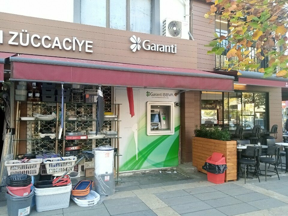 Ödeme terminali Garanti BBVA, İstanbul, foto