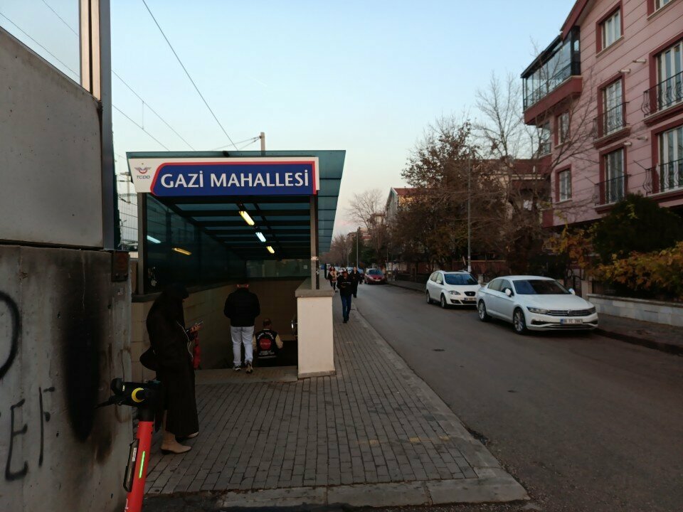 Tren istasyonu Türkiye Cumhuriyeti Devlet Demiryolları, Ankara, foto