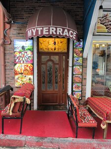 Myterrace Cafe & Restaurant (İstanbul, Fatih, Küçük Ayasofya Mah., Şehit Mehmetpaşa Yokuşu, 9), restoran  İstanbul'dan