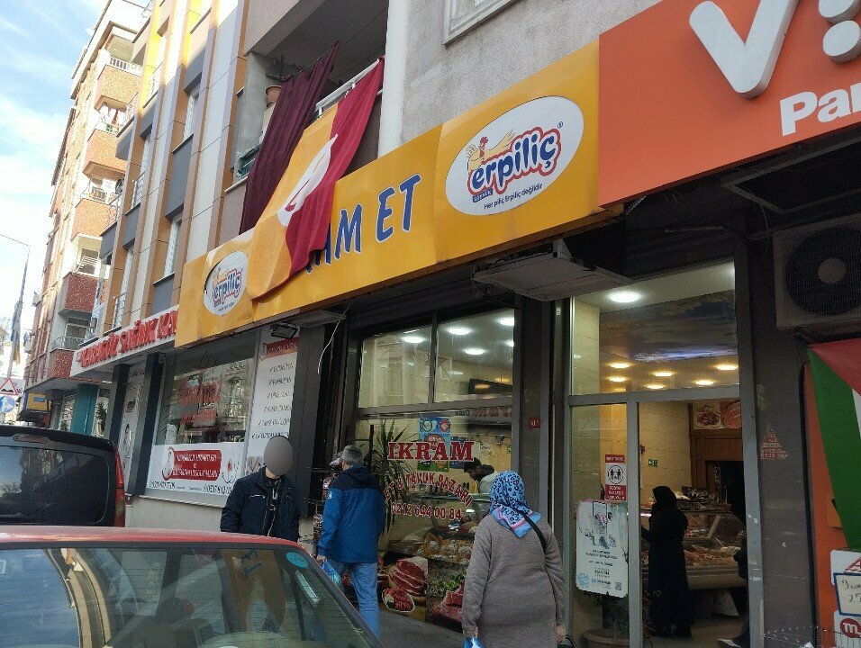 Kasap, şarküteri İkram Et, İstanbul, foto