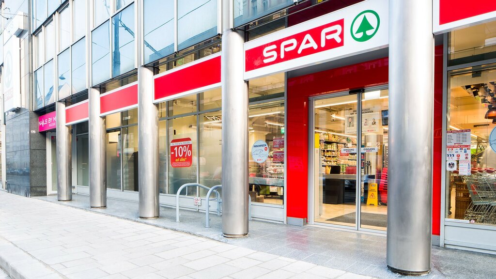 Süpermarket Spar, Viyana, foto