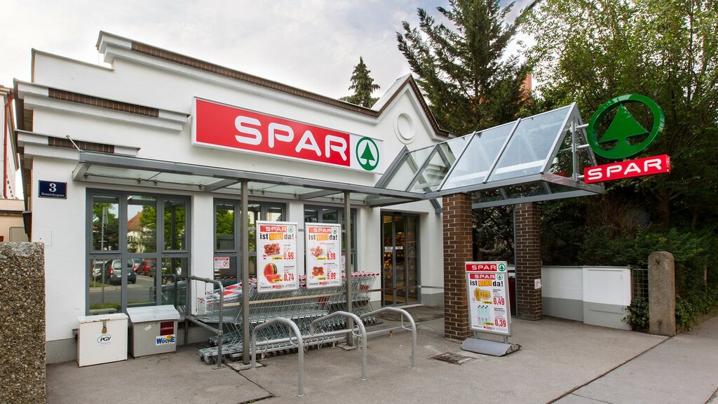 Süpermarket Spar, Viyana, foto