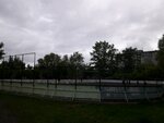 Sports ground (Nizhniy Novgorod, Kanavinskiy City District, Sortirovochniy Microdistrict), spor alanı  Nijni Novgorod'dan