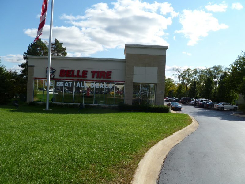 Express yağ değişim noktası Belle Tire, Michigan Eyaleti, foto