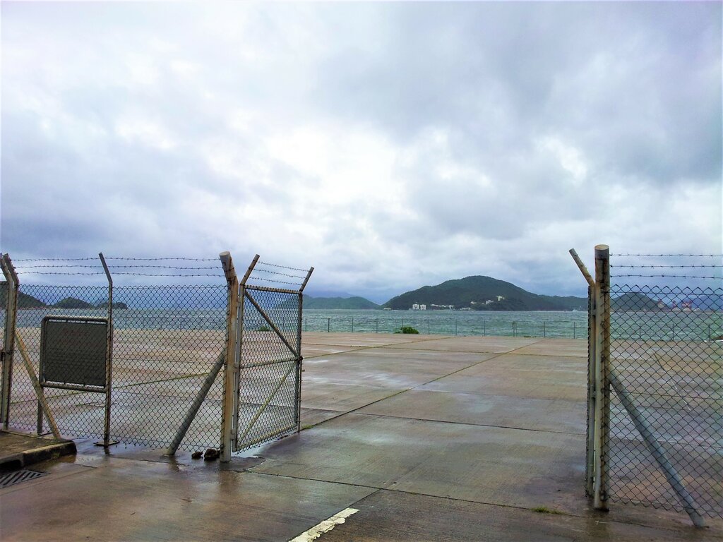 Helikopter pisti Helipad, Hong Kong, foto